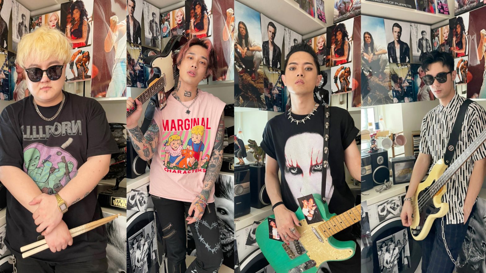 TRASH〈改變〉MV置入大量經典搖滾元素 曝光團員舊照「黑歷史」 - Blow 吹音樂